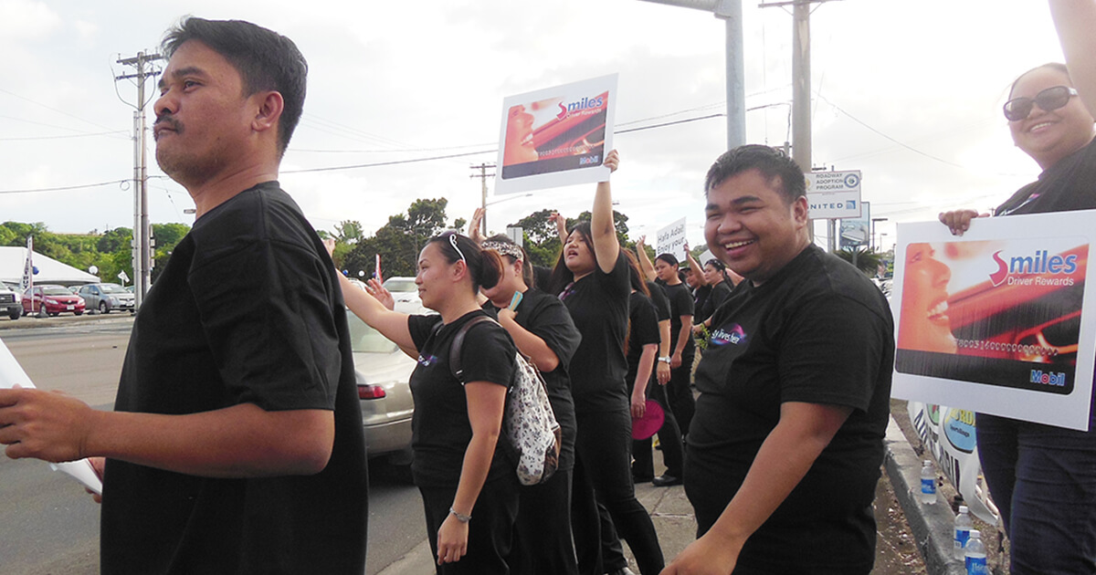 Building our community | Mobil Guam